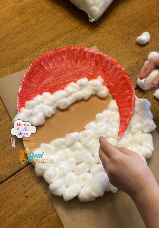 Paper Plate Santa: Free Kids Craft Project - Beal Creations